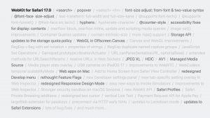WebKit Features in Safari 17.0 | WebKit
