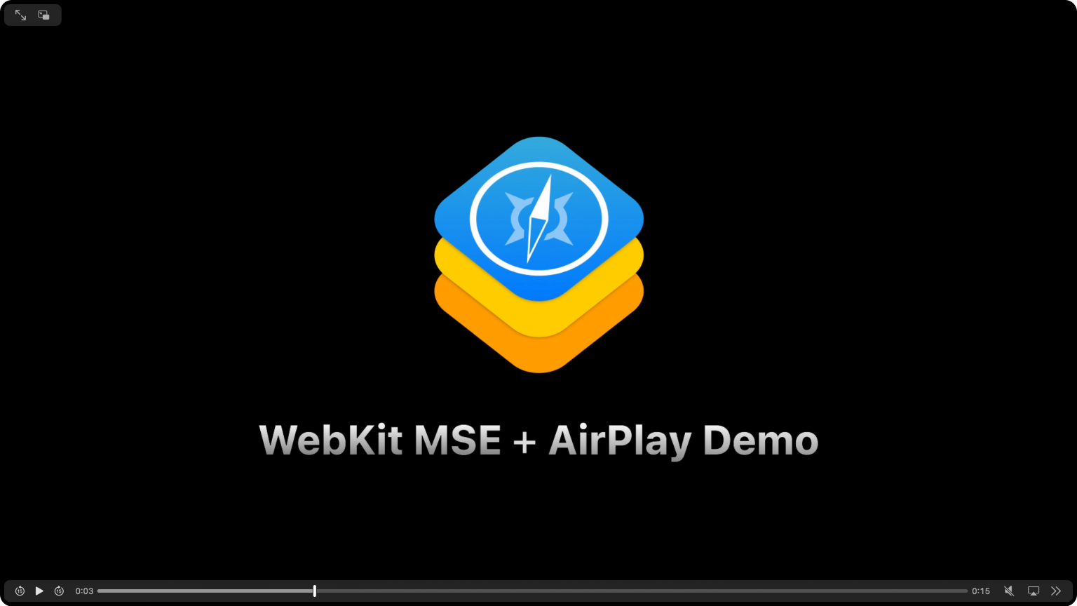 How to use Media Source Extensions with AirPlay | WebKit